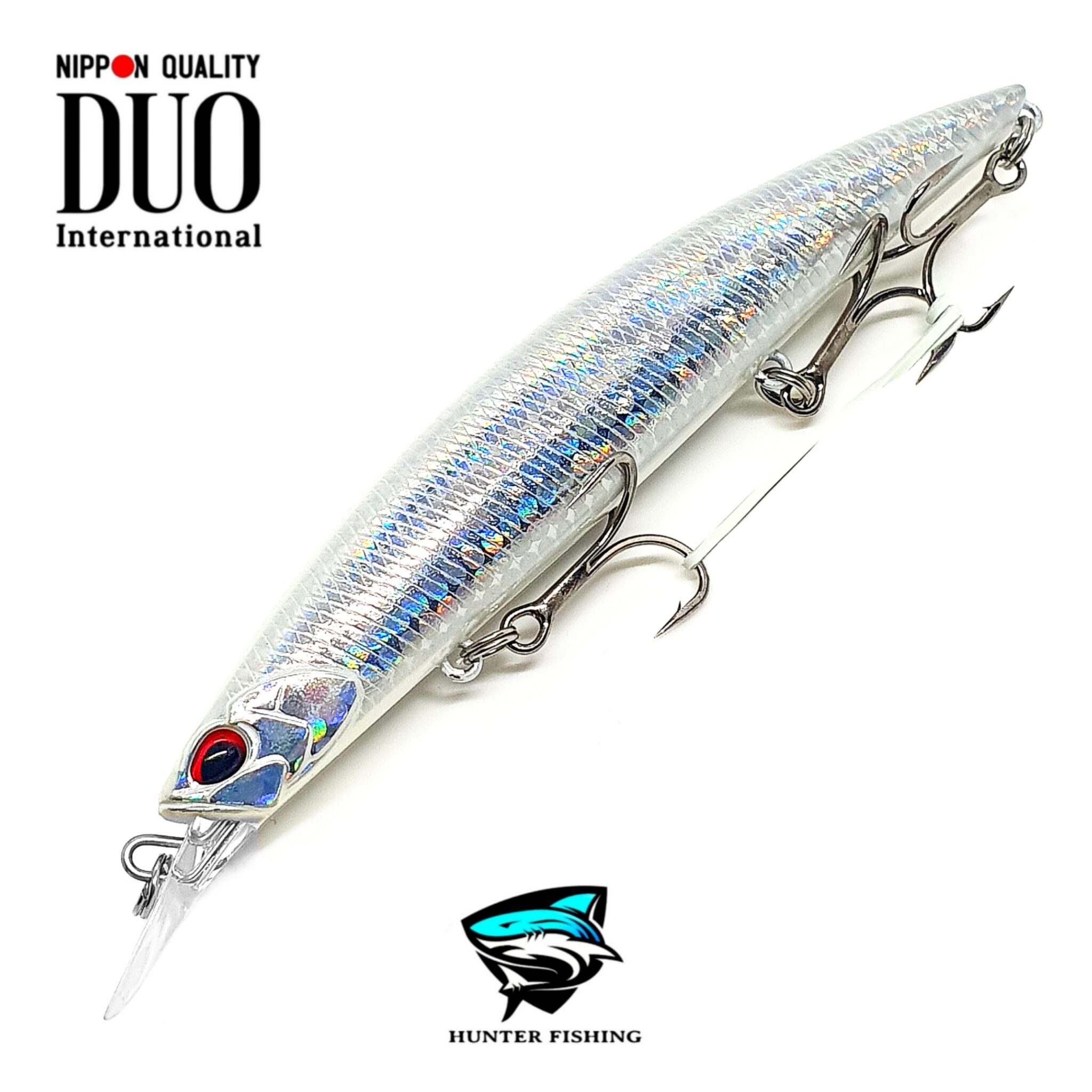 Duo Beach Walker 120MD (White Glow) – Hunter Fishing Store