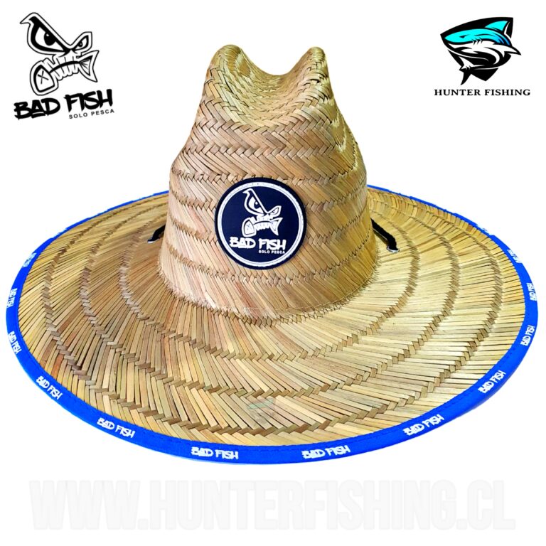 Sombrero BadFish Summer Straw (Azul) – Hunter Fishing Store