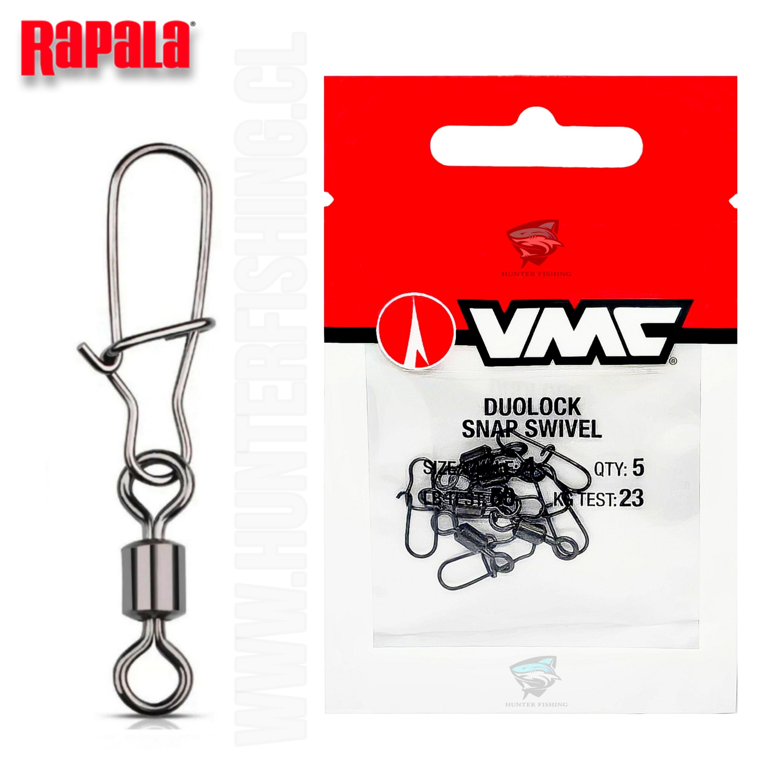 Snap VMC Duo Lock Swivel (Tamaño #8) – Hunter Fishing Store